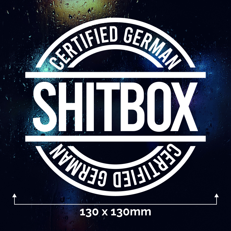 Certified German Shitbox | Devil Prints UK