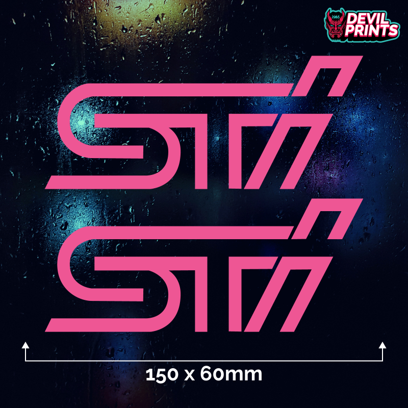 Subaru STI Logo | Devil Prints UK